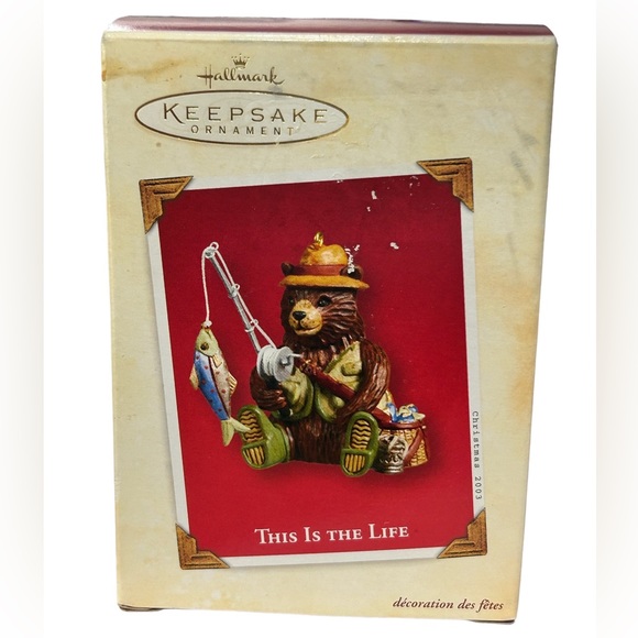 Hallmark | Holiday | Hallmark Keepsake Ornament This Is The Life Bear ...